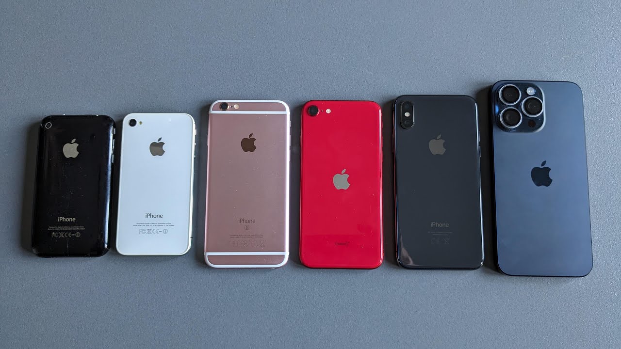 My iPhone Collection - YouTube