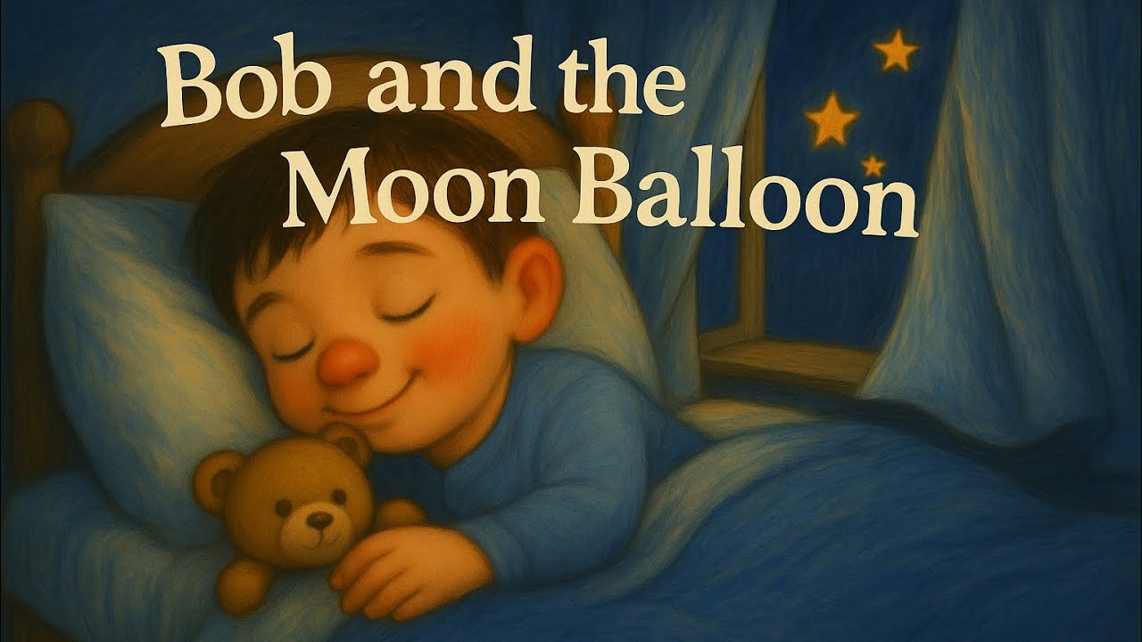 Bob and the Moon Balloon | Goodnight Story for Kids | Sleepy Bedtime ...