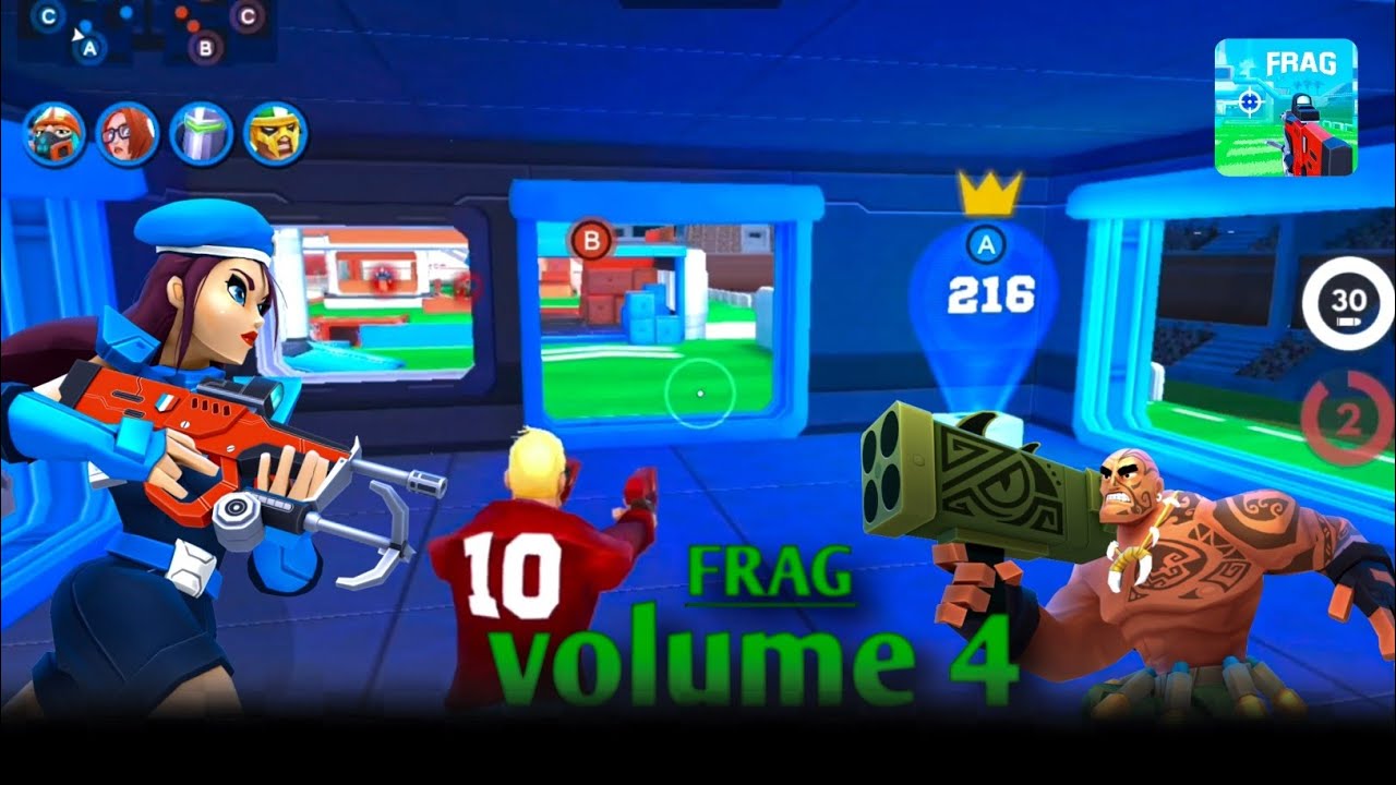 FRAG Volume 4 [#part1] Android mobile game 💯 best offline game - YouTube