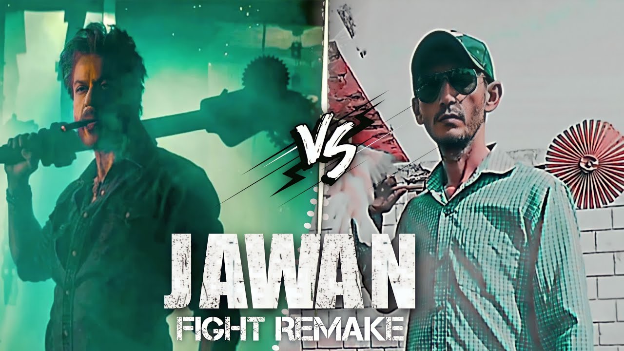 Jawan Fight Remake by Tunia Vines: The Ultimate Showdown 🔥 | Must-Watch ...