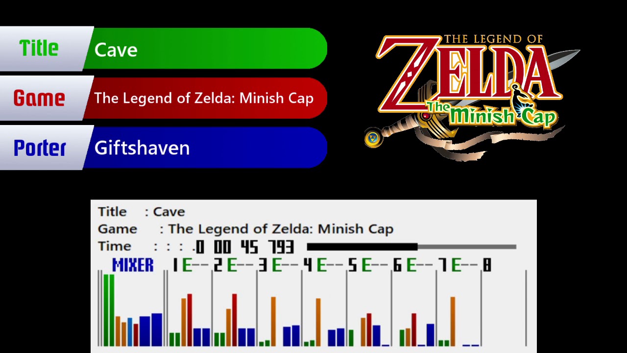 SNES Remix - The Legend of Zelda: Minish Cap - Cave - YouTube