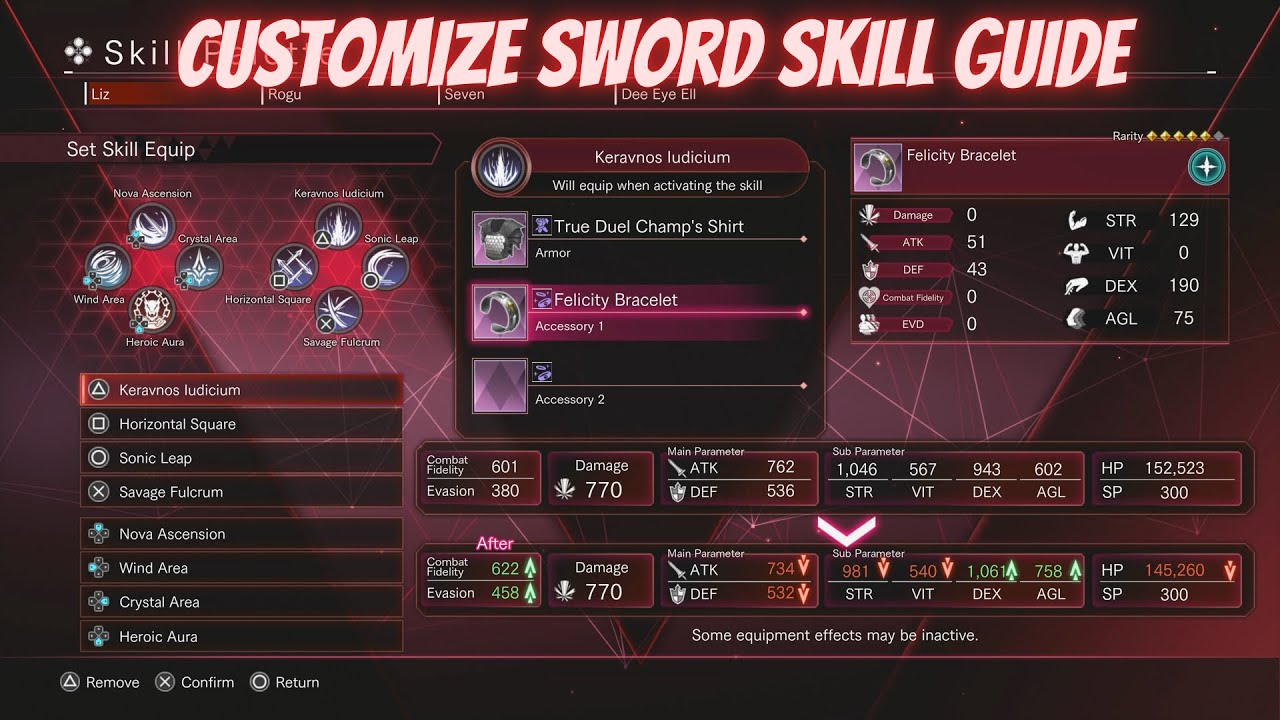 Sword Art Online Last Recollection Customize Sword Skill Guide - YouTube