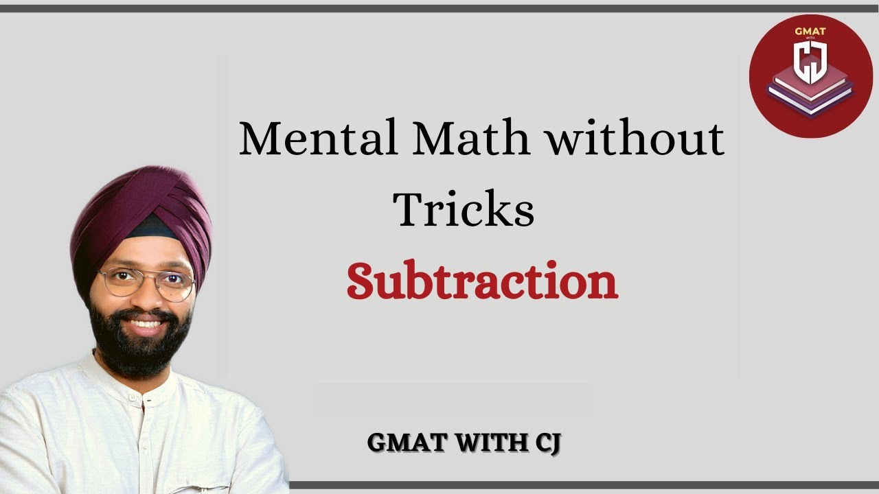 Mental Math without tricks - Subtraction Strategies 🧠 - YouTube