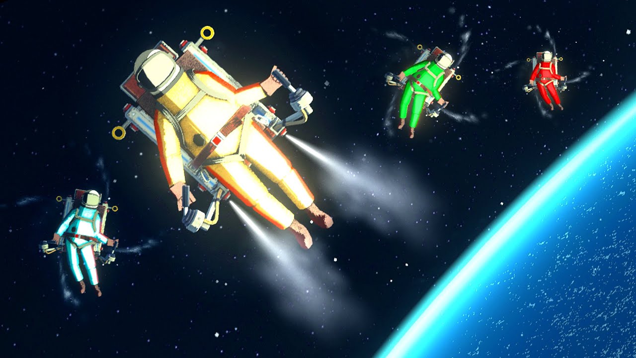 Space is SO MUCH MORE FUN with JET PACKS!! - YouTube