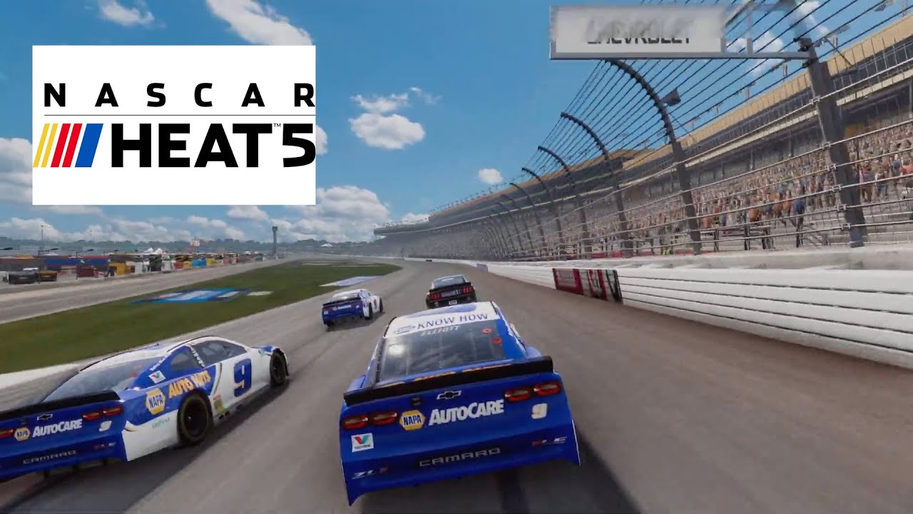 NASCAR HEAT 5 (PS5) | FIRST TIME PLAYING | LIVE GAMEPLAY + COMMENTARY ...