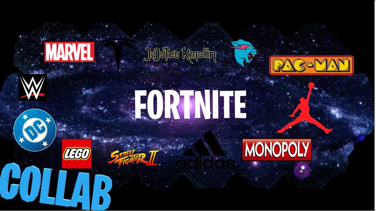 EVERY FORTNITE COLLAB 2024 (200+ COLLAB) - YouTube