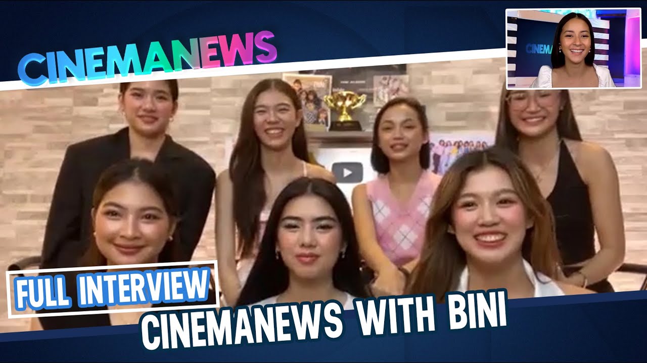 FULL INTERVIEW: CinemaNews with BINI | Cinema One - YouTube
