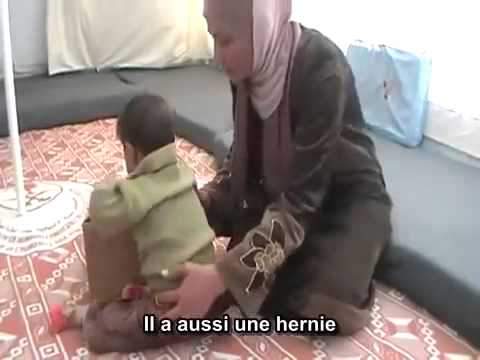 +18 Syrie   L'enfant Ihssan, réfugié et malade en même temps, 9 février 2013