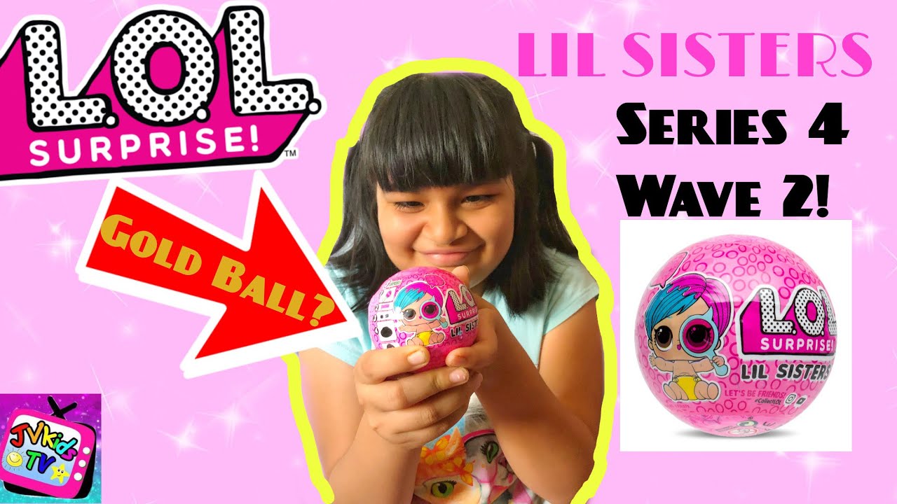 LOL SURPRISE LIL SISTERS SERIES 4 WAVE 2 - YouTube