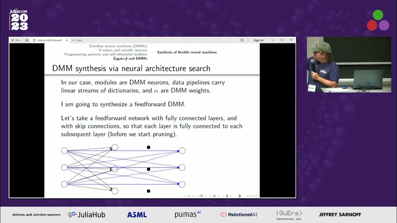 Exploring synthesis of flexible neural machines with Zygote.jl | Michael Bukatin | JuliaCon 2023 ...