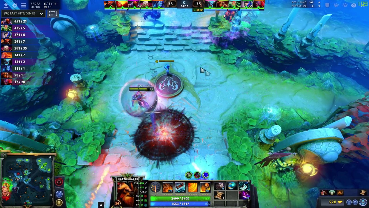 Dota 2 Skill shot + Lotus orb FUN - YouTube