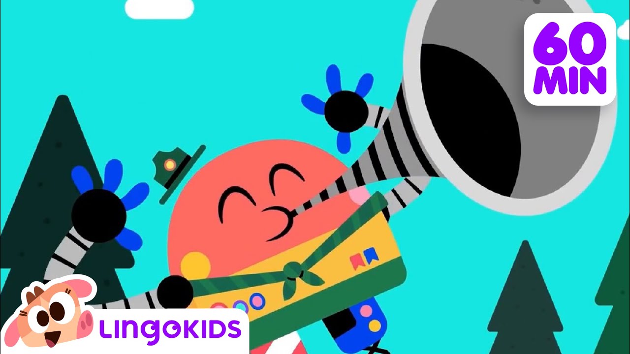 LINGOKIDS BABY BOT BEST SONGS 🤖🎶 Dance and Learn with BABY BOT - YouTube