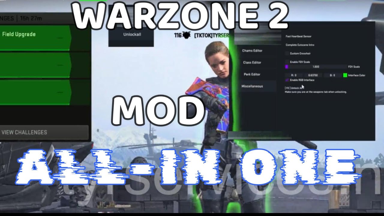Warzone 2 AIO + UNLOCKER FOR MW2( THE ALL -IN -ONE TOOL) (SEASON5) 2023 ...
