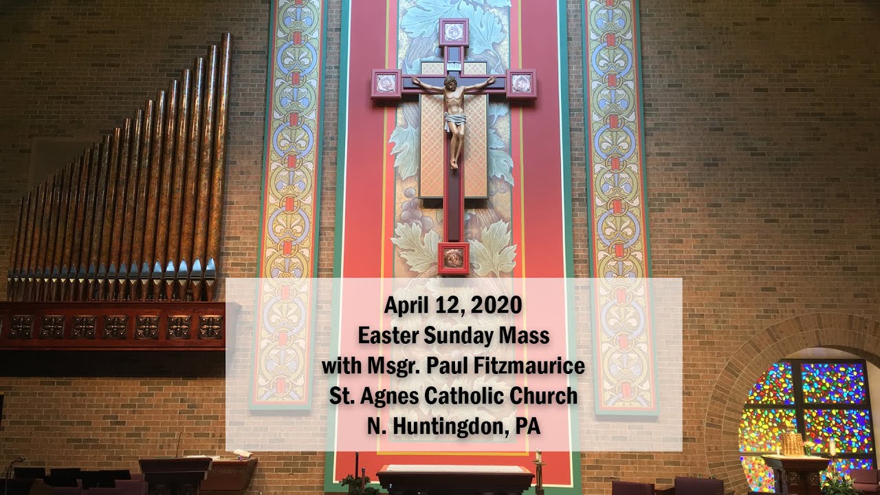 April 12, 2020 Easter Sunday Mass - YouTube