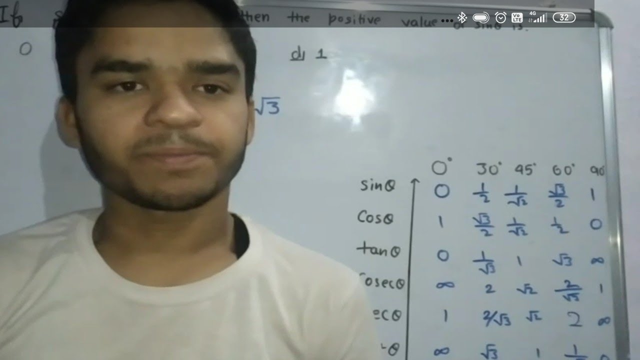 Trigonometry basic example 4 - YouTube