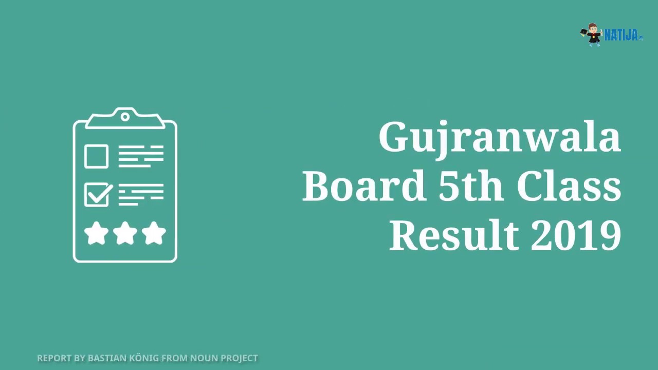 gujranwala-board-5th-class-result-2019-youtube