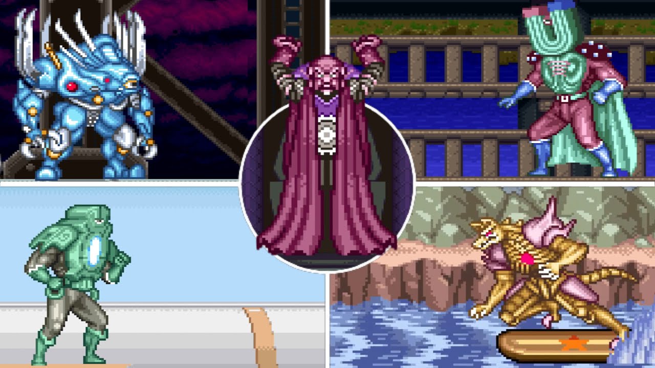 Mighty Morphin Power Rangers: The Movie (SNES) All Bosses (No Damage ...