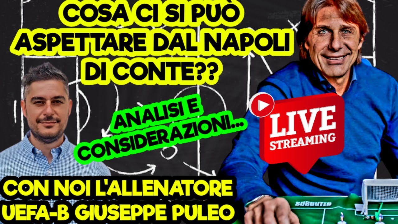 COME SARÀ IL NAPOLI DI CONTE ️#analisitattica e CONSIDERAZIONI con il ...