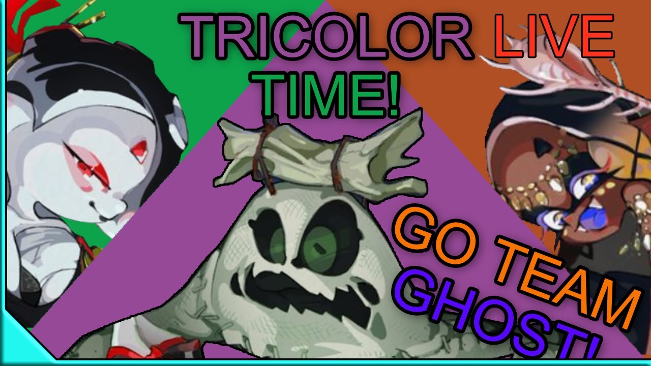 Splatoween TRICOLOR! LETS GO GHOSTS!! [Splatoon 3] - YouTube