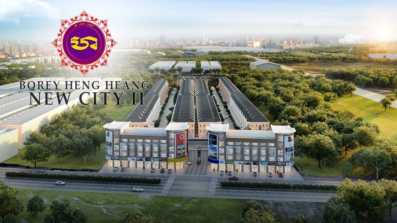 Borey Heng Heang-New City ll/3D Animation - Lumhor Architecture - YouTube