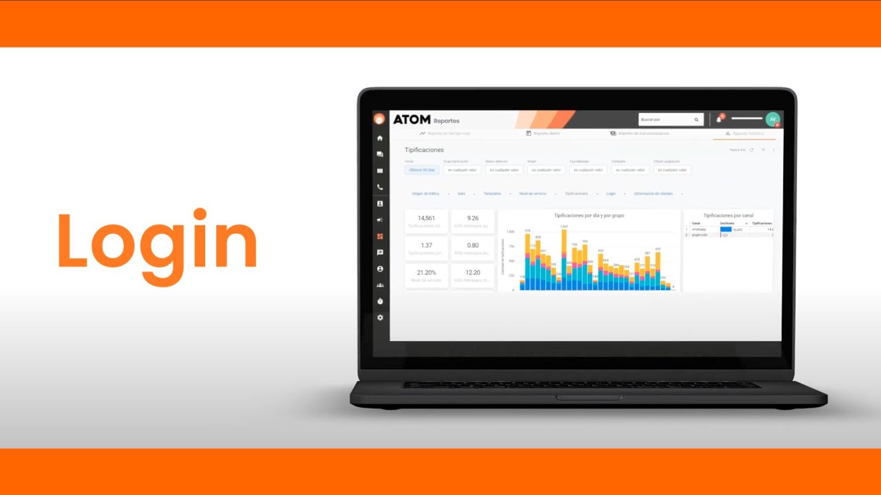 Atom Academy: Reporte de Login - YouTube