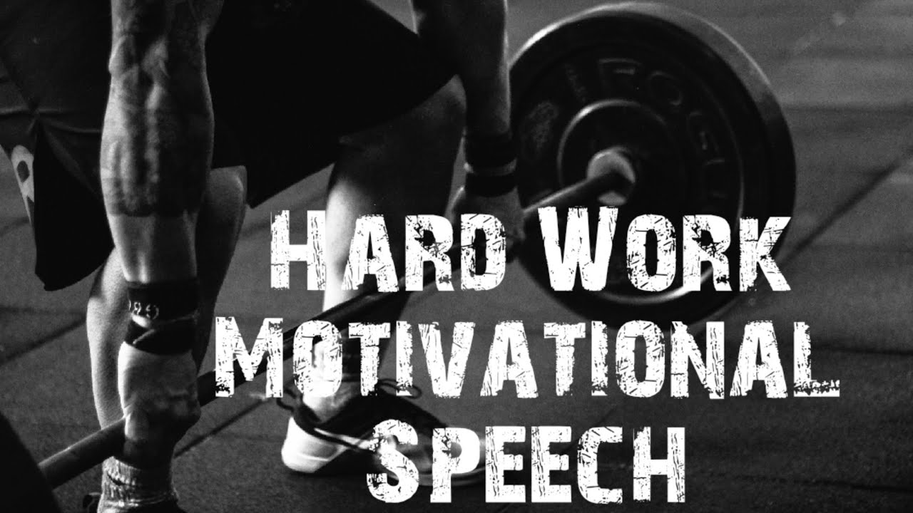 Hard Work -Epic Motivational Speech || Positive Attitude || - YouTube