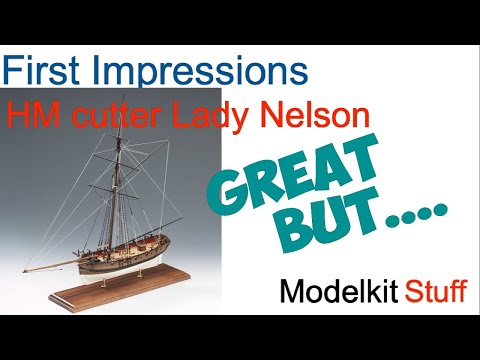 First Impressions, Victory Models, 1/64, HM cutter Lady Nelson