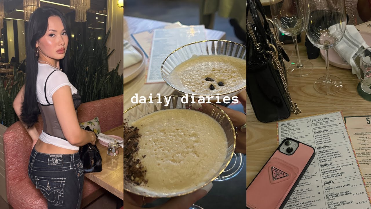 girl’s night out vlog | daily diaries ♡ - YouTube
