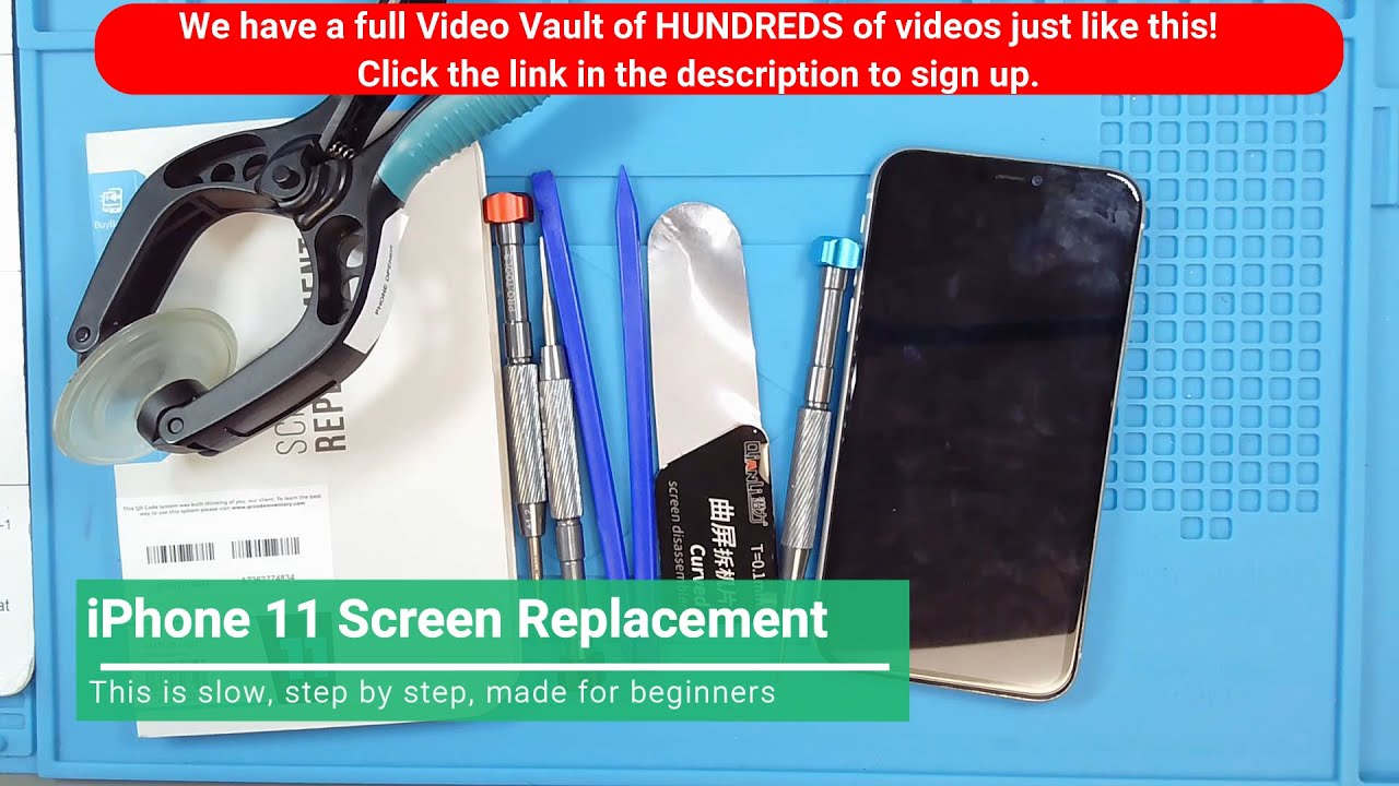 iPhone 11 Screen Replacement Detailed Step-by-Step Tutorial for ...