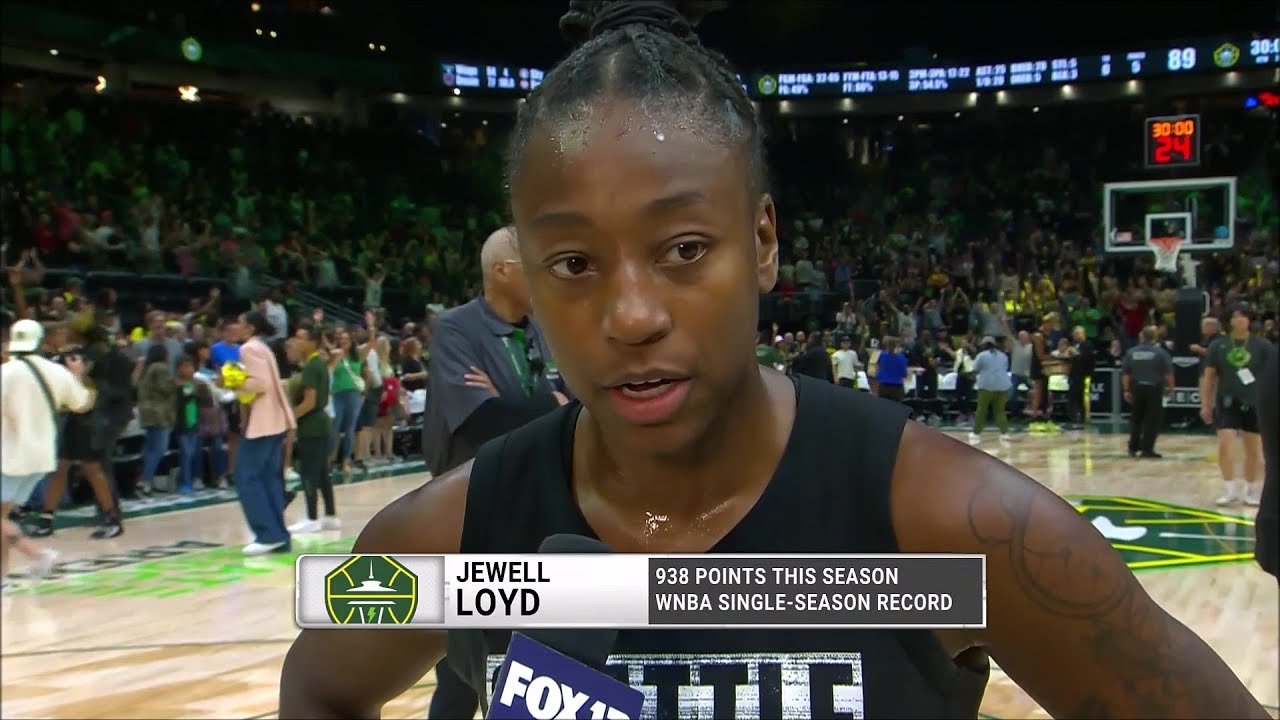 🔥 Jewell Loyd After Setting WNBA Record For Points In A Single Season ...
