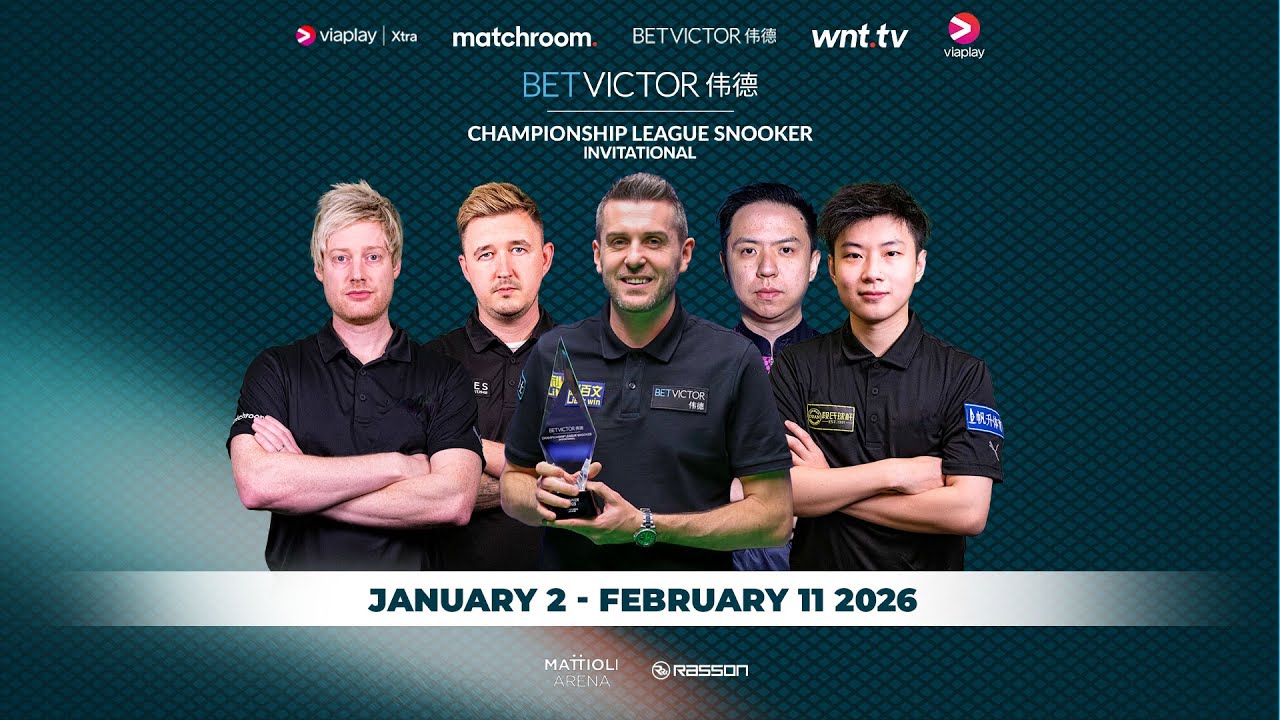 WATCH LIVE | BetVictor Championship League Snooker | 2026 Invitational ...