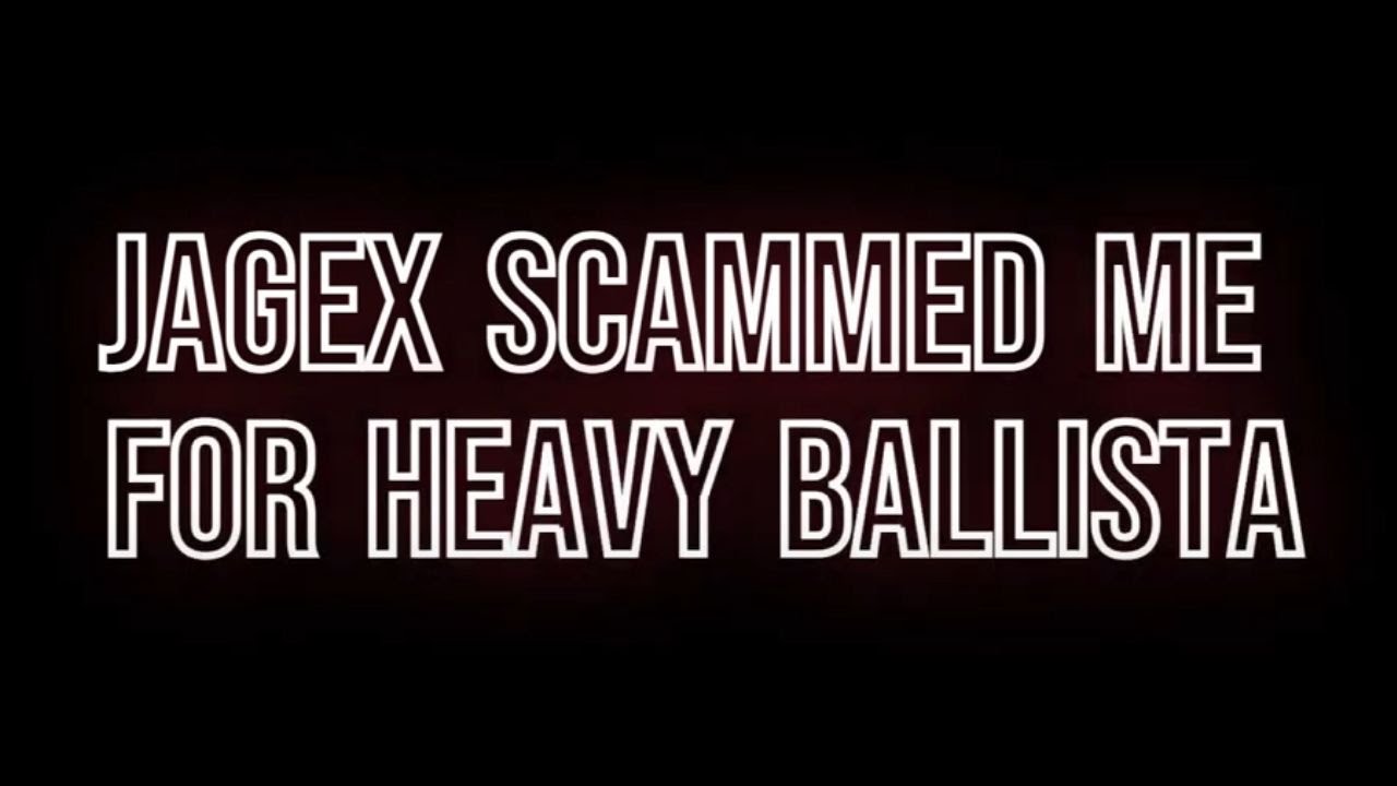 osrs unlocking heavy ballista on my 1 defence pure - YouTube