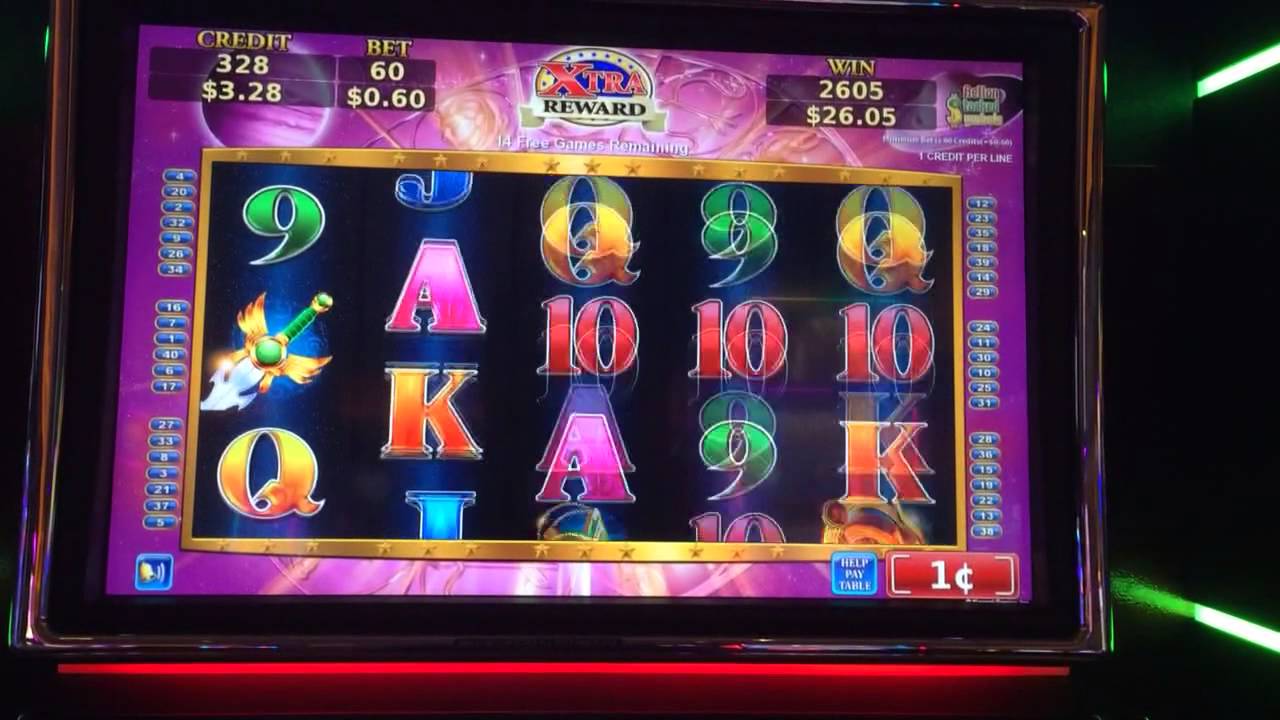 Celestial celebration slot machine free spins bonus - YouTube