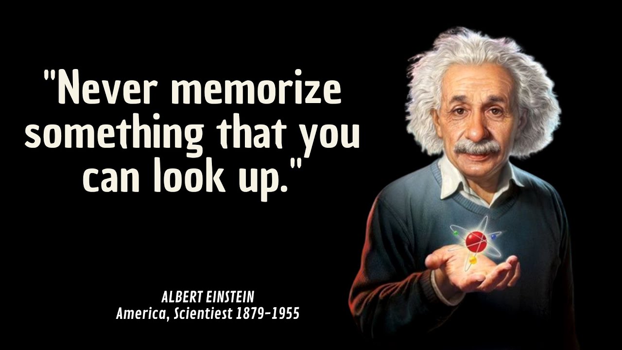 The Best Quotes Of Albert Einstein Imagination Is Everything... - YouTube
