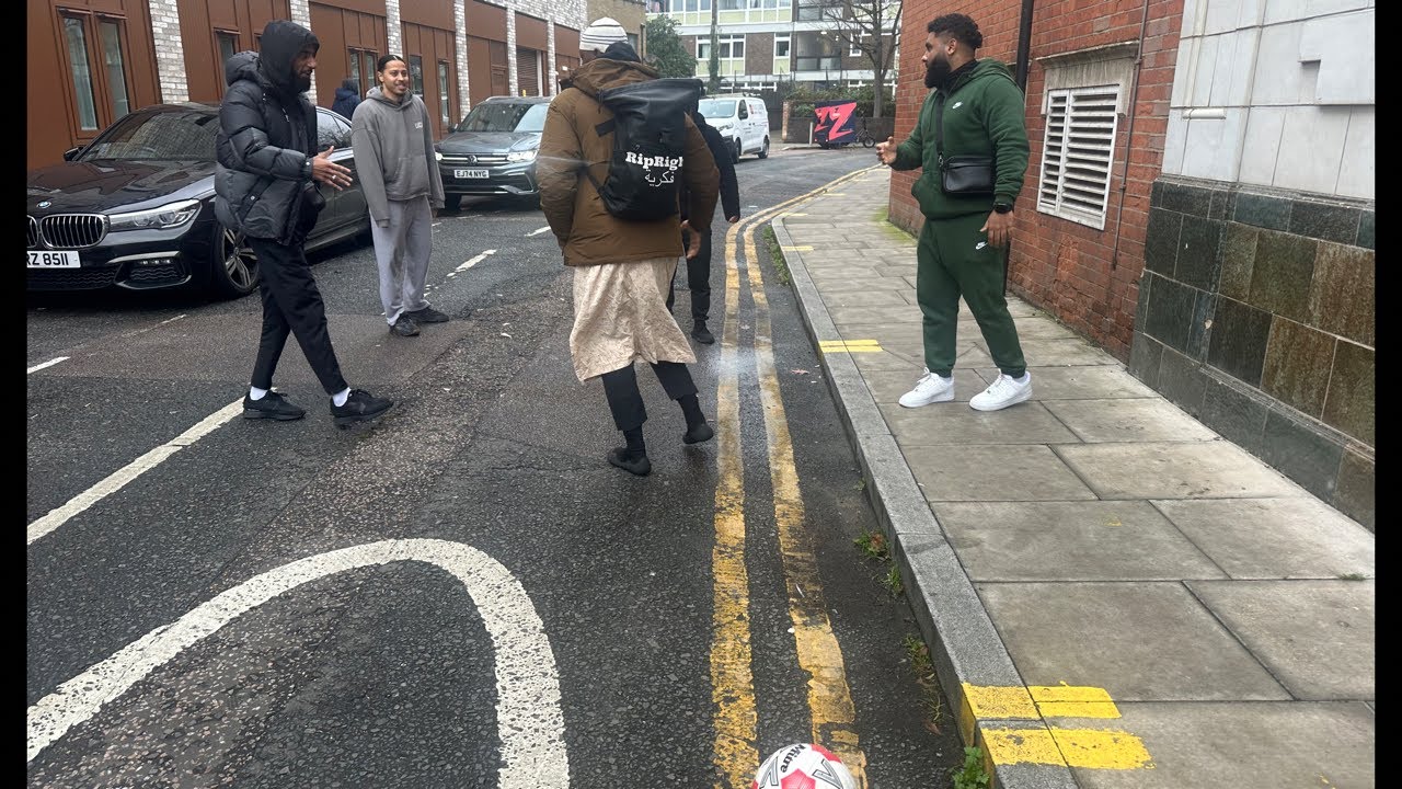 Playing Soccer In The Hood In East London With The Akhs 😂 @RipRight ...