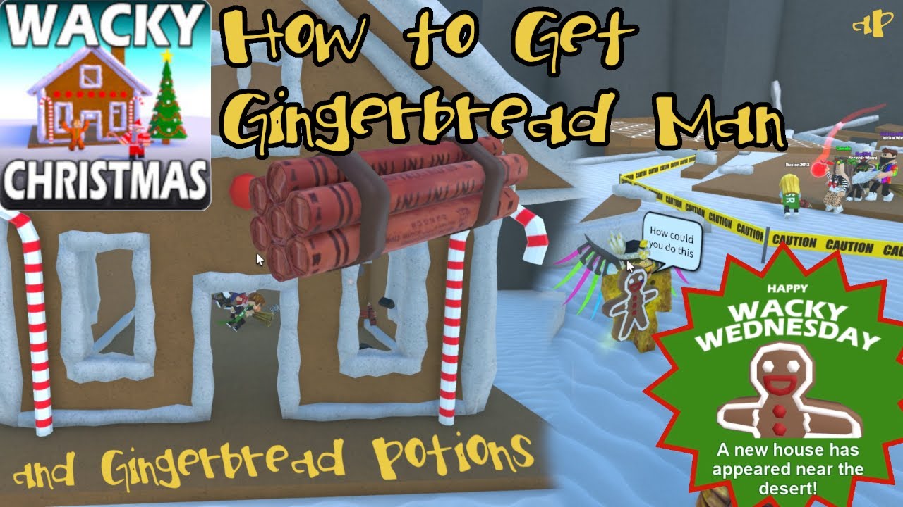 AndersonPlays Roblox Wacky Wizards 🏠GINGERBREAD🏠 - How To Get ...