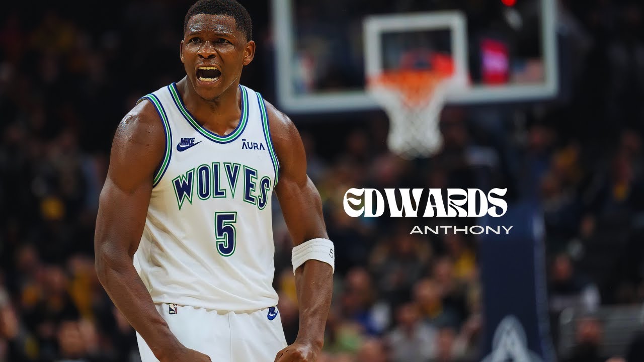 Antony Edwards: Unstoppable Highlights - Top 10 Plays! - YouTube