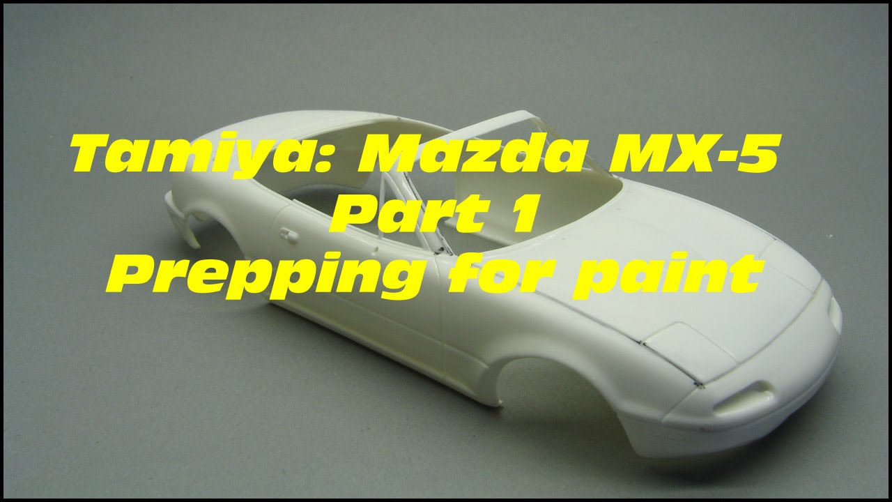 Tamiya:Mazda MX-5 Part 1 - YouTube