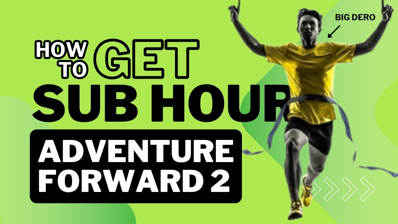 How to get Sub 1 Hour in Adventure Forward 2: 33 Stars! (Beginner ...