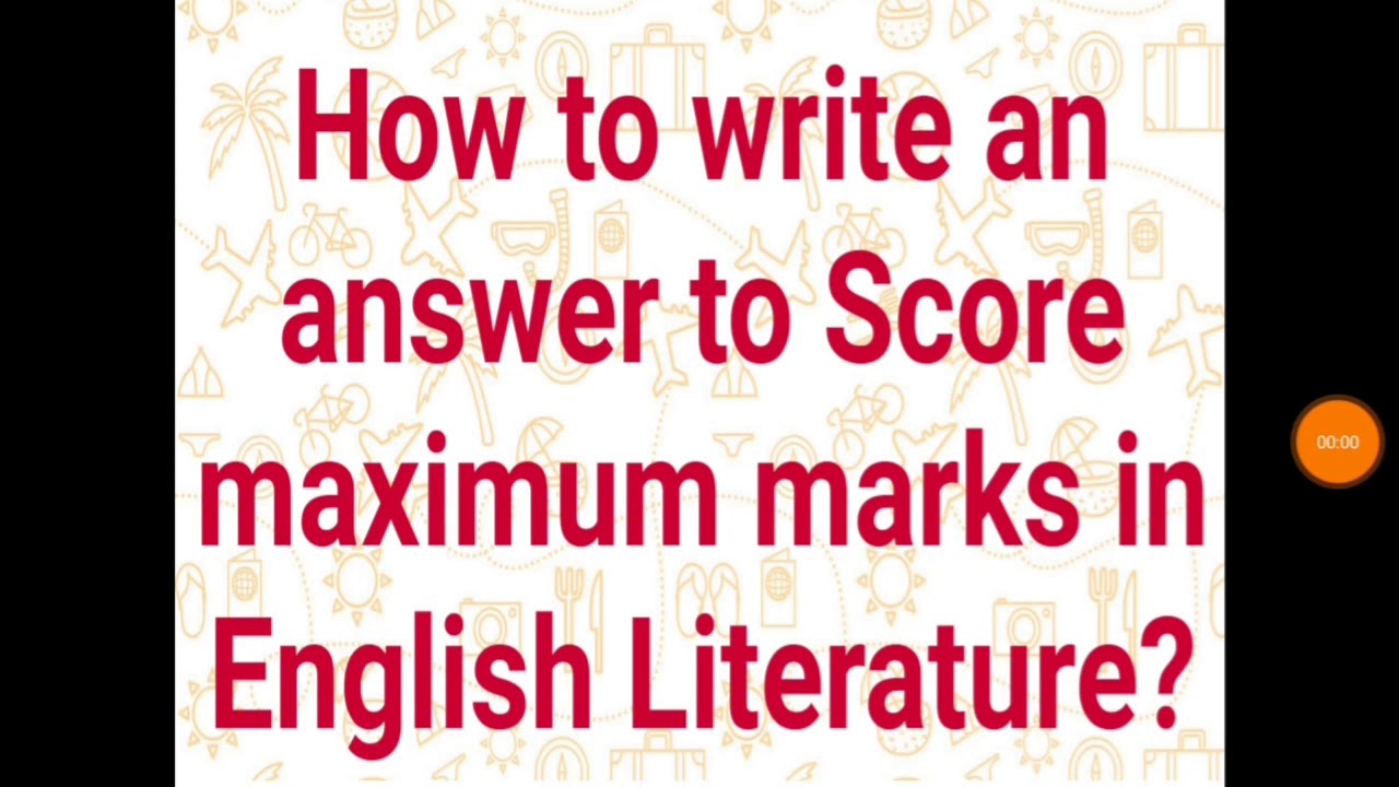 How To Write An Answer To Score Maximum Marks In English Literature how-to-write-an-answer-to-score-maximum-marks-in-english-literature