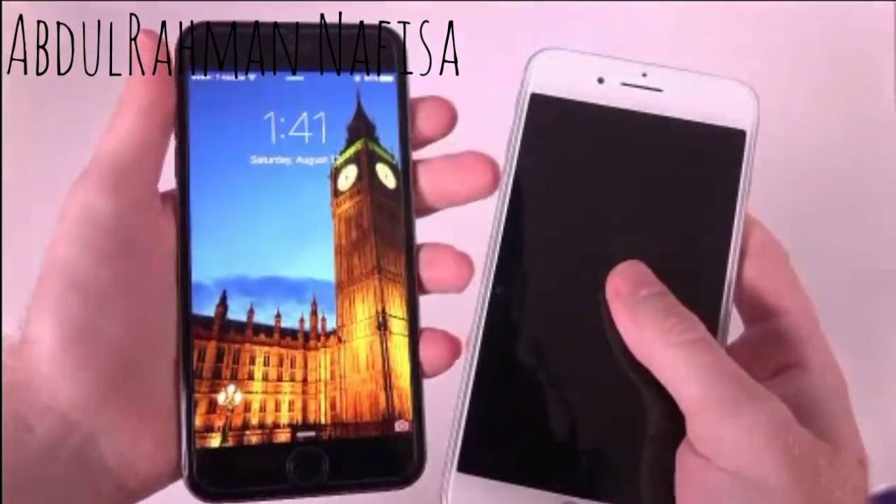 iPhone 7 plus and iPhone 7 Open tray فتح علبة الايفون +شرح مواصفات ...