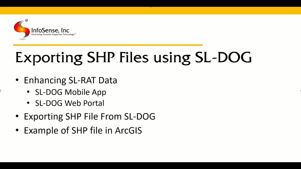 Exporting SHP Files Using SL-DOG - YouTube