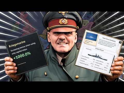 I Built Germany's Navy With ONLY Super Heavy Battleships