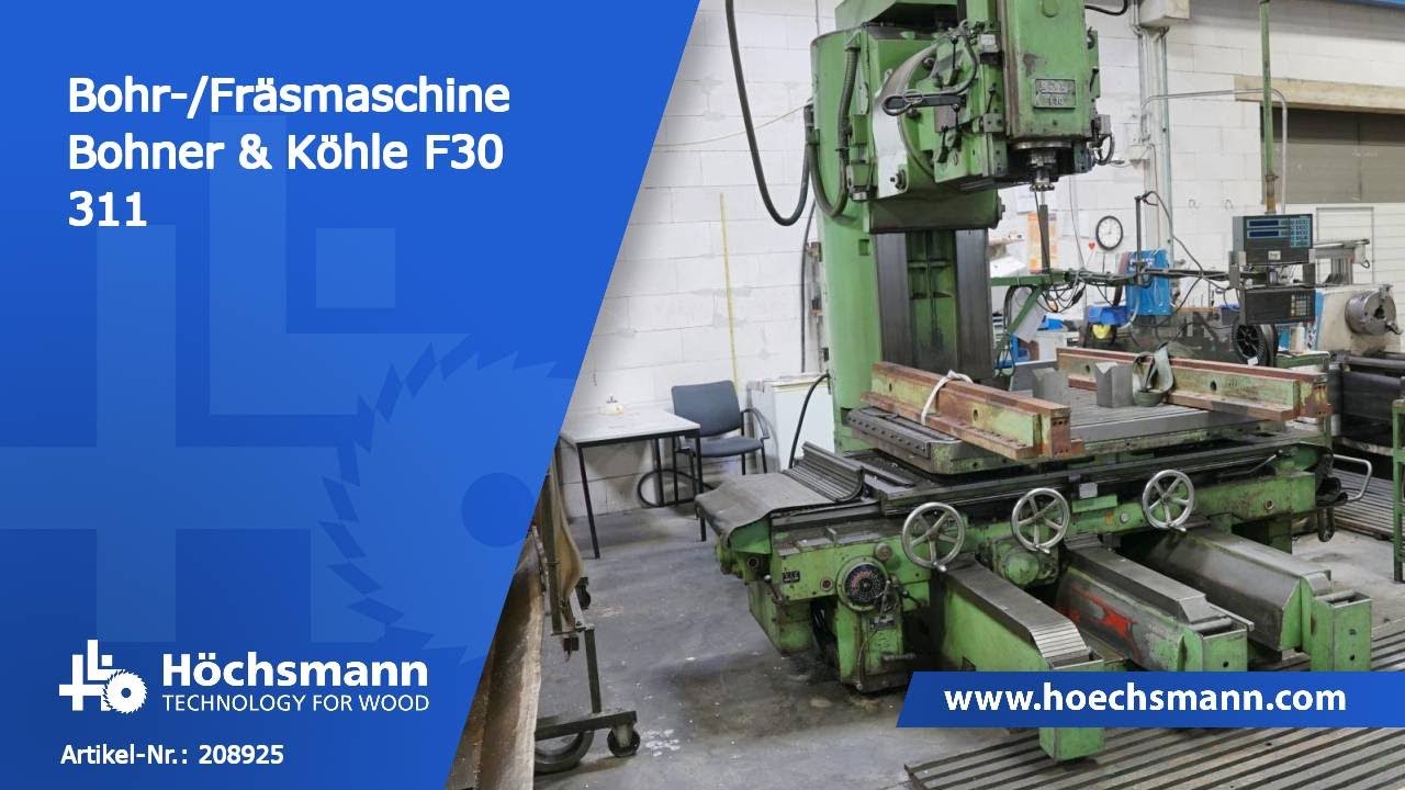 BOHNER & KÖHLE F30 311 (Höchsmann Klipphausen) - YouTube