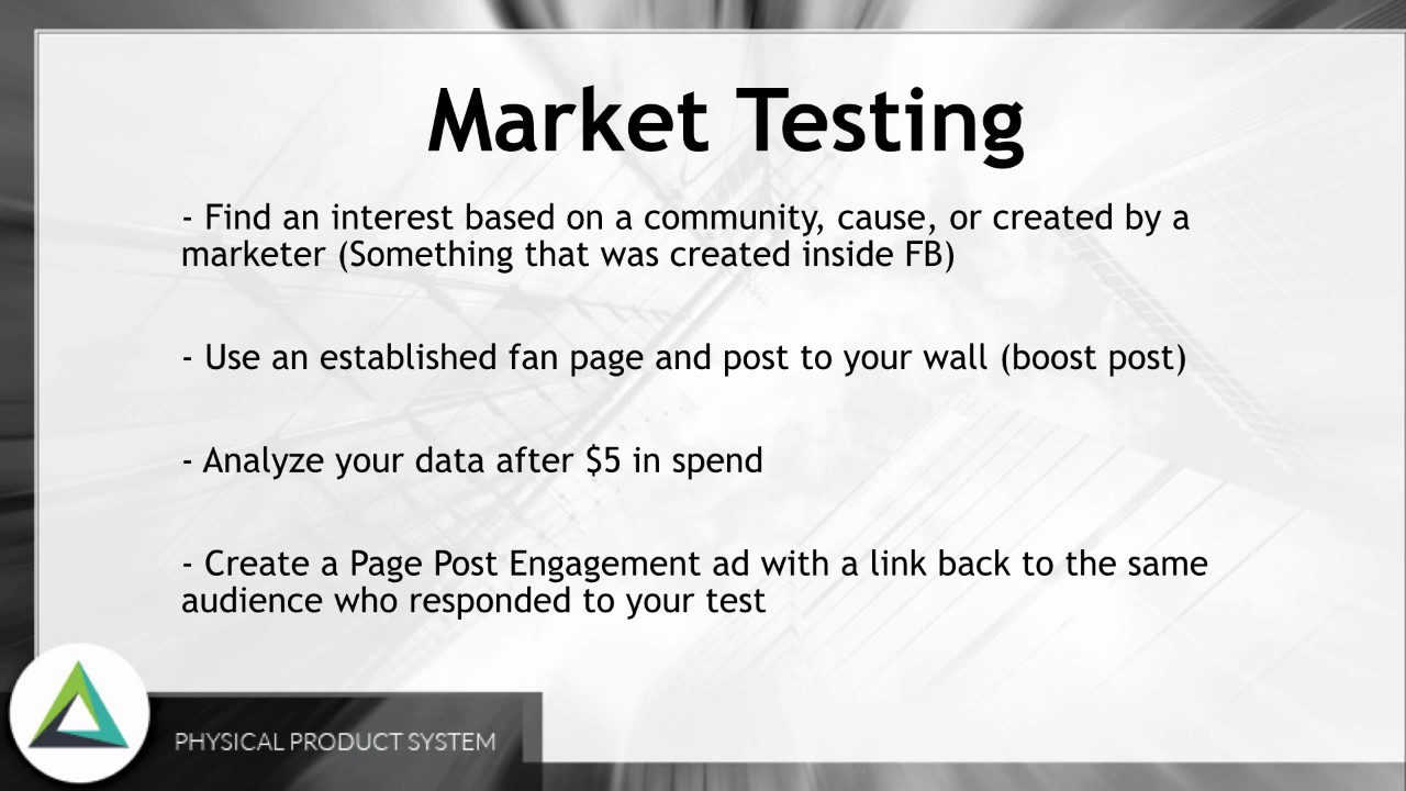 Introduction Stage - Market Testing - YouTube