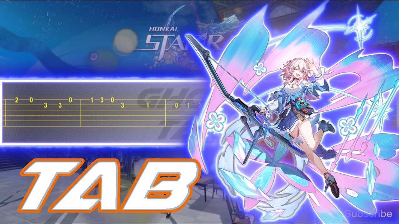 Honkai: Star Rail - Main Theme (Guitar Tab 譜 Tutorial) - YouTube