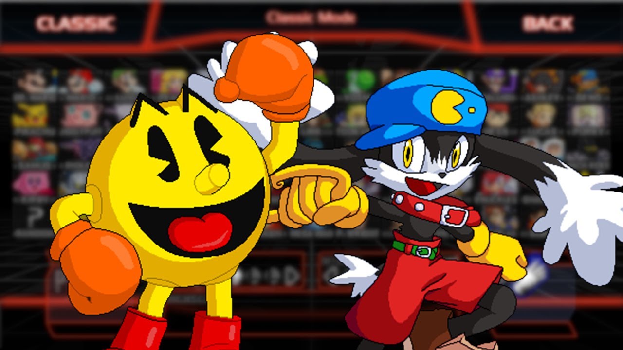 Super Smash Bros. Crusade - Demo 0.9.3 Classic Mode (Pac-Man e Klonoa ...