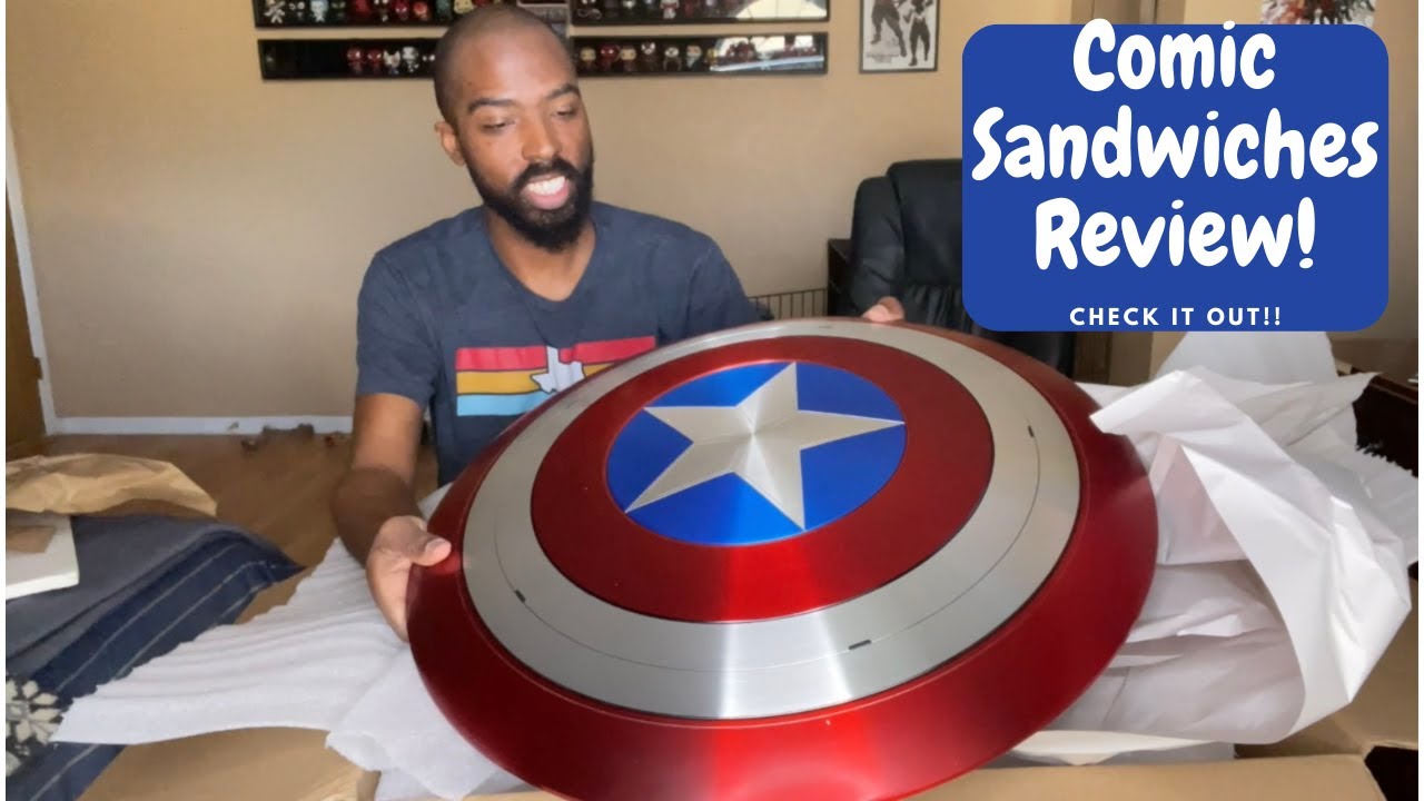 Comic Sandwiches Shield Review! - YouTube
