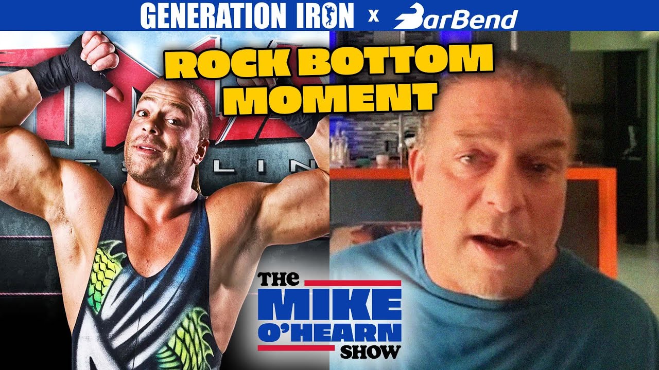 Pro Wrestler Rob Van Dam Reveals Intimate Details Of His Rock Bottom ...