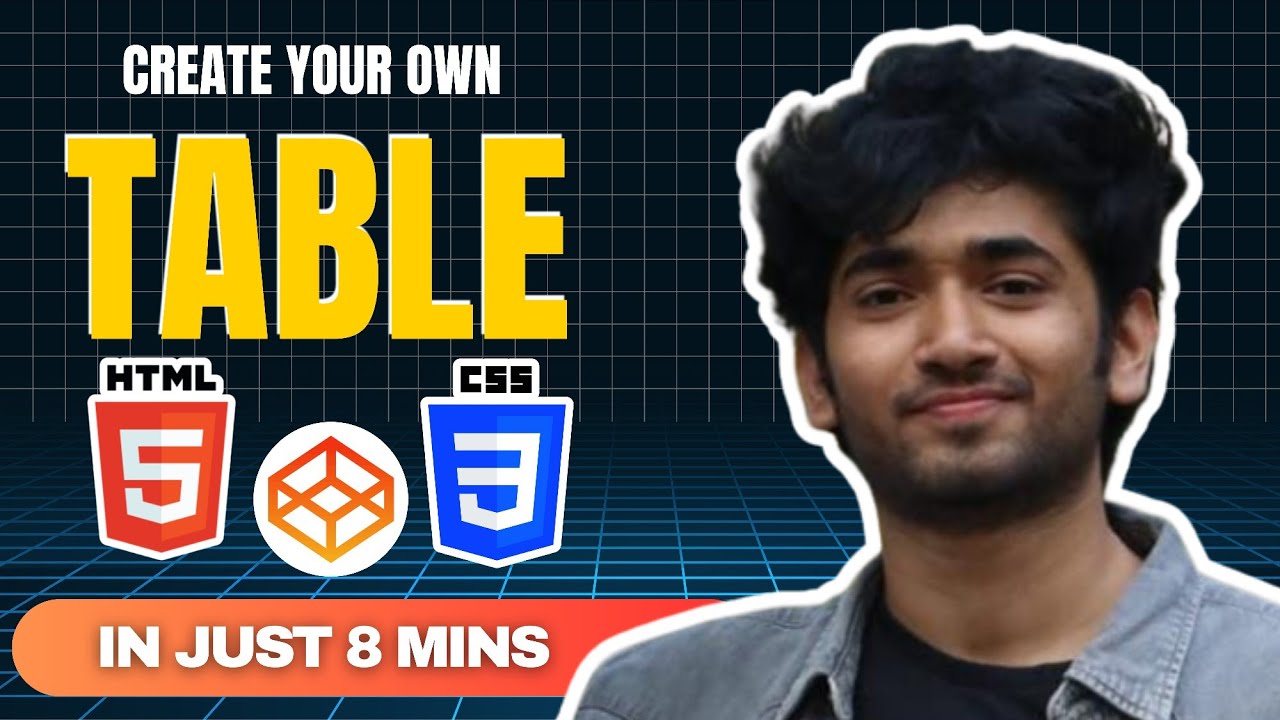Create Stunning Tables Using Html And Css On Codepen In Just 8 Minutes 4265